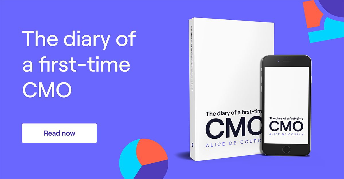 Diary of a first-time CMO - Day 1 as a marketing leader